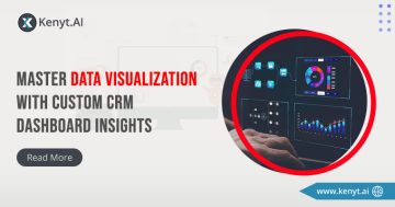 AI CRM Dashboard With Custom Insights For Data Visualization