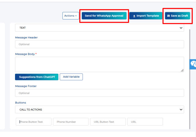 Creating Message Templates - Kenyt.AI - Conversational AI Apps for ...