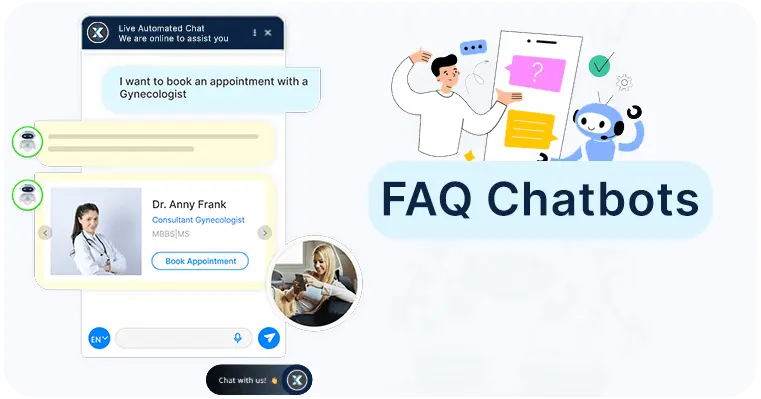 Chatbot for FAQ - Key Benefits, Types, and Examples In 2025