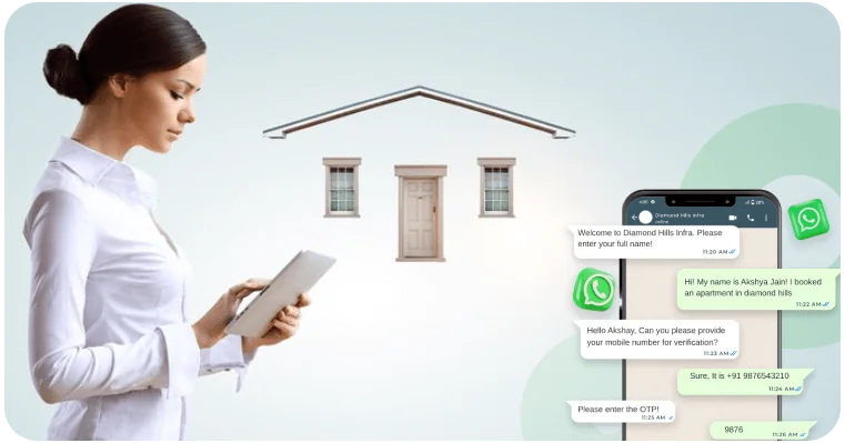 Innovative solution: Solving real estate booking challenges with WhatsApp